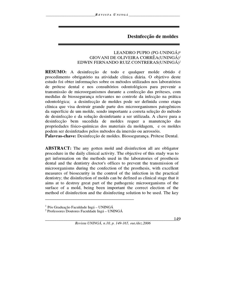 Karina,+Editor+Da+Revista,+REVISTA+10+ +ARTIGO+14 | PDF | Desinfetante ...