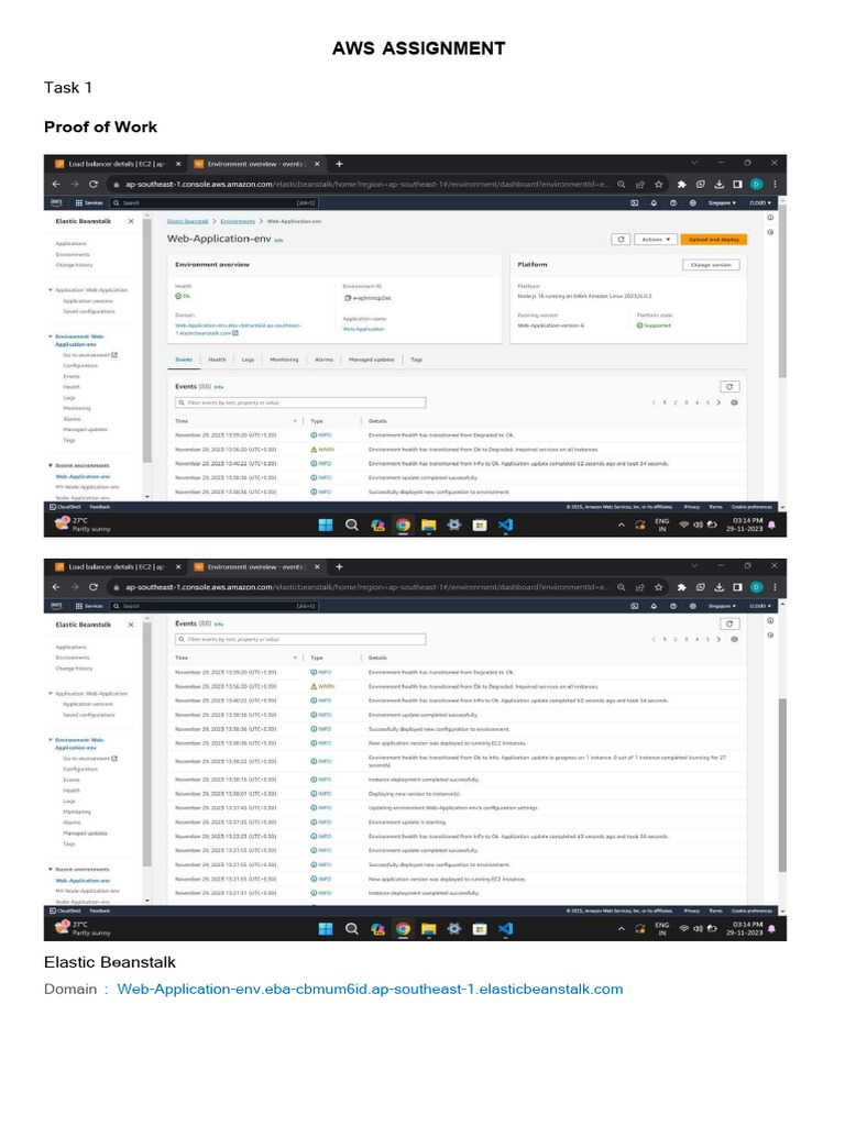 AWS Assignment | PDF
