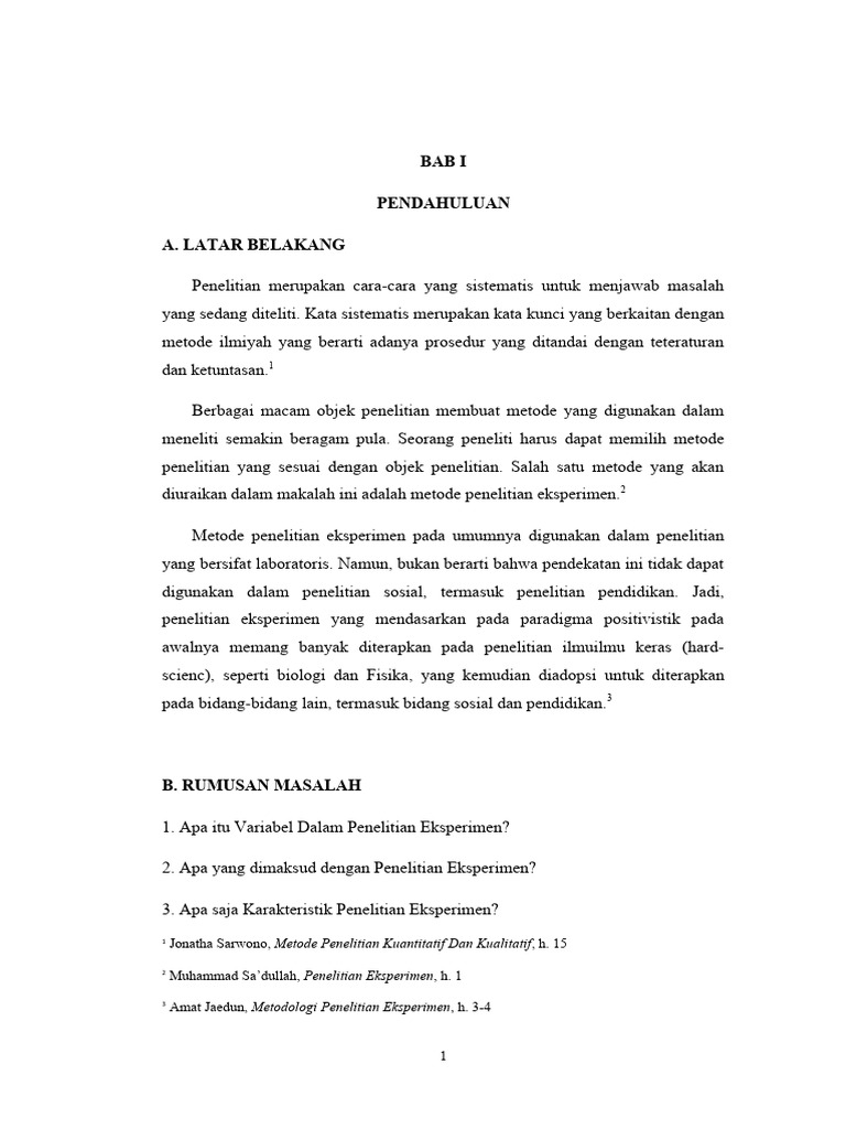 KLMPK 1 Metodologi Penelitian | PDF