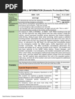 Emergency Drill Report | PDF | Emergency | Occupational Safety And Health