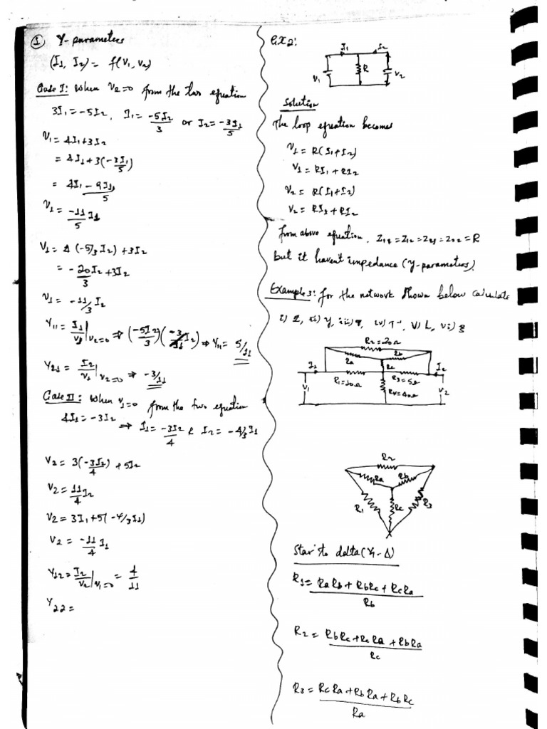 Network Analysis & Synthesis | PDF