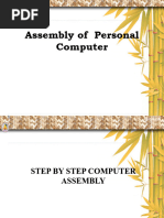 PC Building Guide for DIY Enthusiasts | PDF | Screw | Computer Engineering