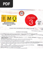 INTSO - MTSO - Grade-5 - Practice Paper-1 - 2024 | PDF | Arithmetic ...