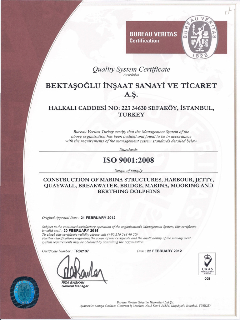 18.iso 9001 2008 Eng Ukas001 | PDF