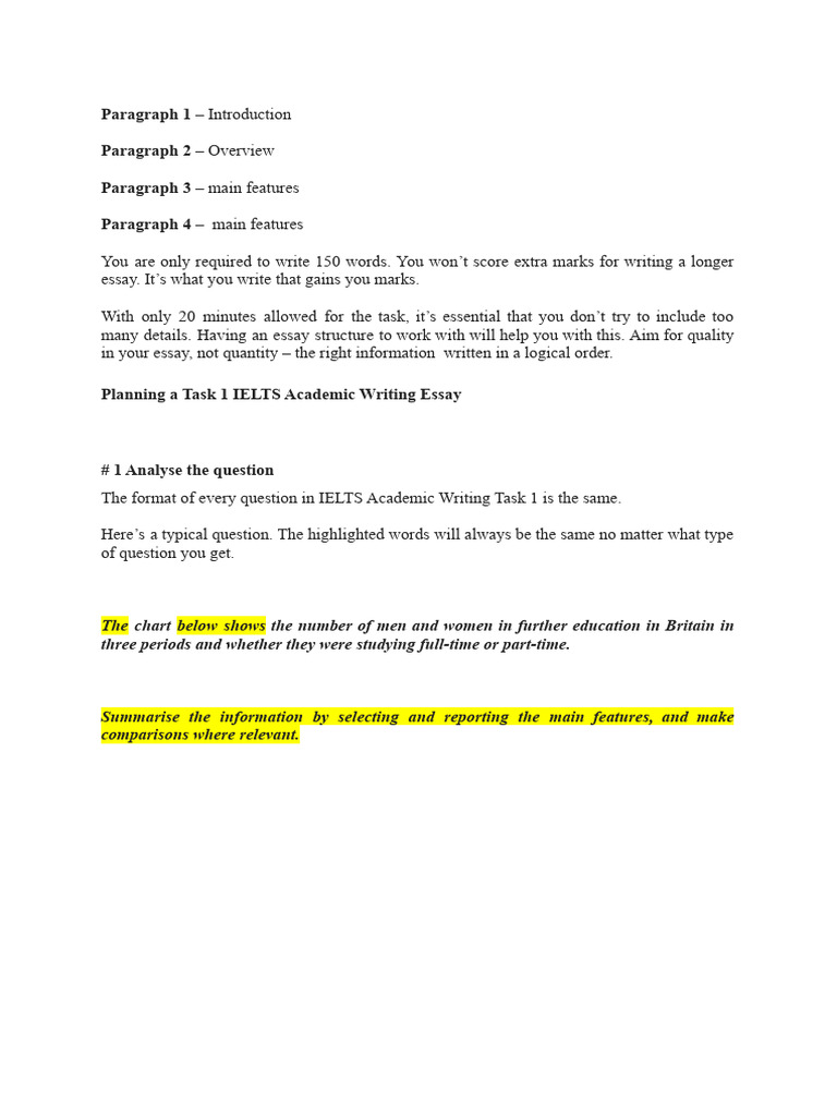 Ielts Bar Graph Essay | PDF