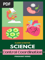 Control & Coordination Notes | PDF | Nervous System | Brain