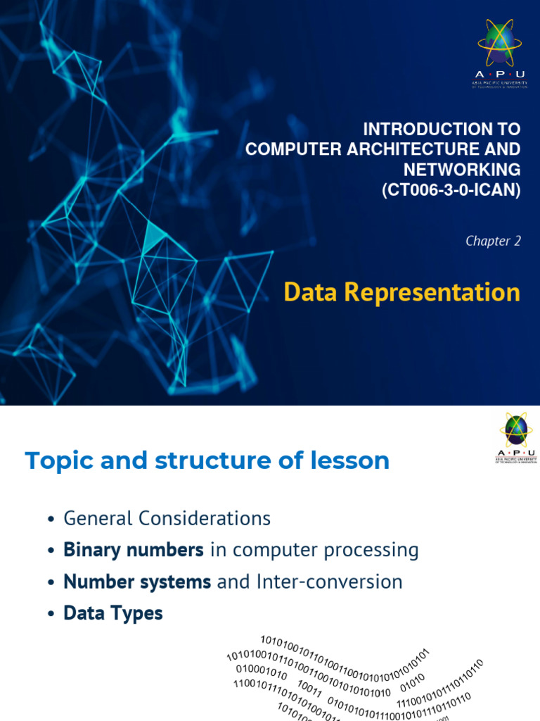 (Slides Note) Chapter 2 - Data Representation (VE) - MHH | PDF | Rgb Color Model | Pixel