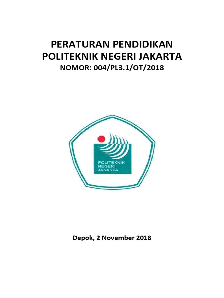 Peraturan Pendidikan PNJ TA2023-2024-REV20032023 - 1681266784 | PDF