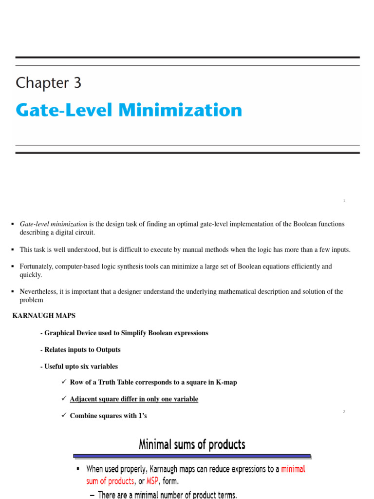 MorrisMano5e Chapter3 | PDF | Hardware Description Language | Logic Gate