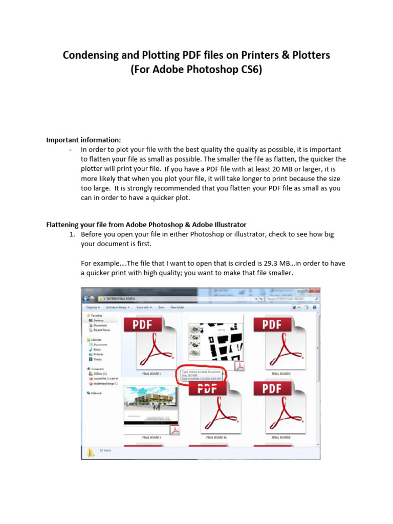 Condensing Plotting PDFphotoshop CS6 | PDF | Adobe Photoshop ...