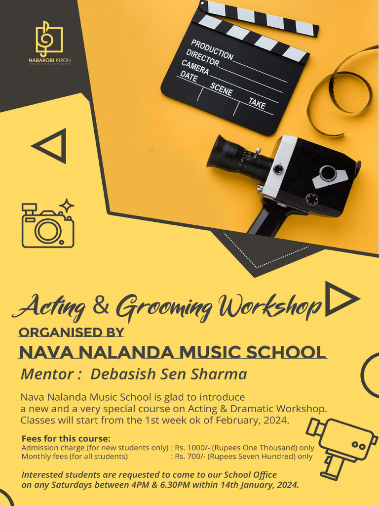 Acting and Grooming Class | PDF