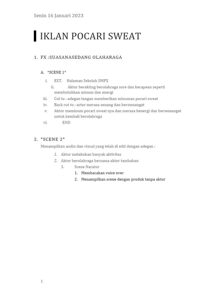 Pocari Sweat Script | PDF