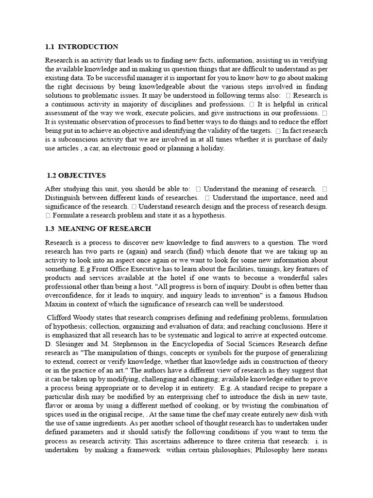 Research Meaning Definition | PDF | Scientific Method | Knowledge