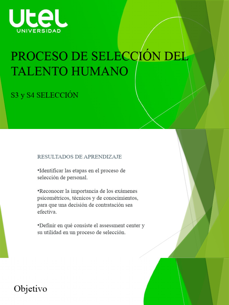 s3 Selección Oc | PDF | Gestión de recursos humanos