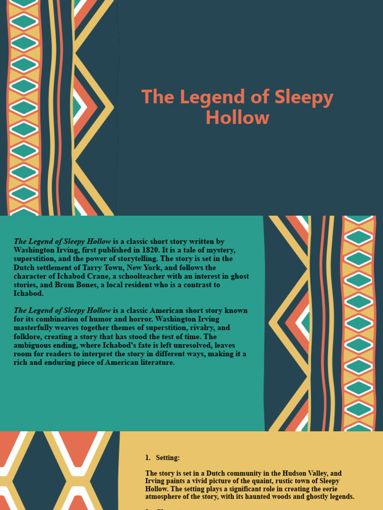 Legend of Sleepy Hollow | PDF | The Legend Of Sleepy Hollow
