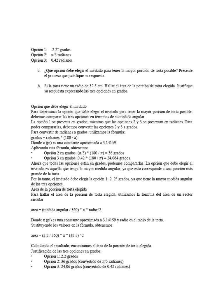 Ejercicio Trigo | PDF