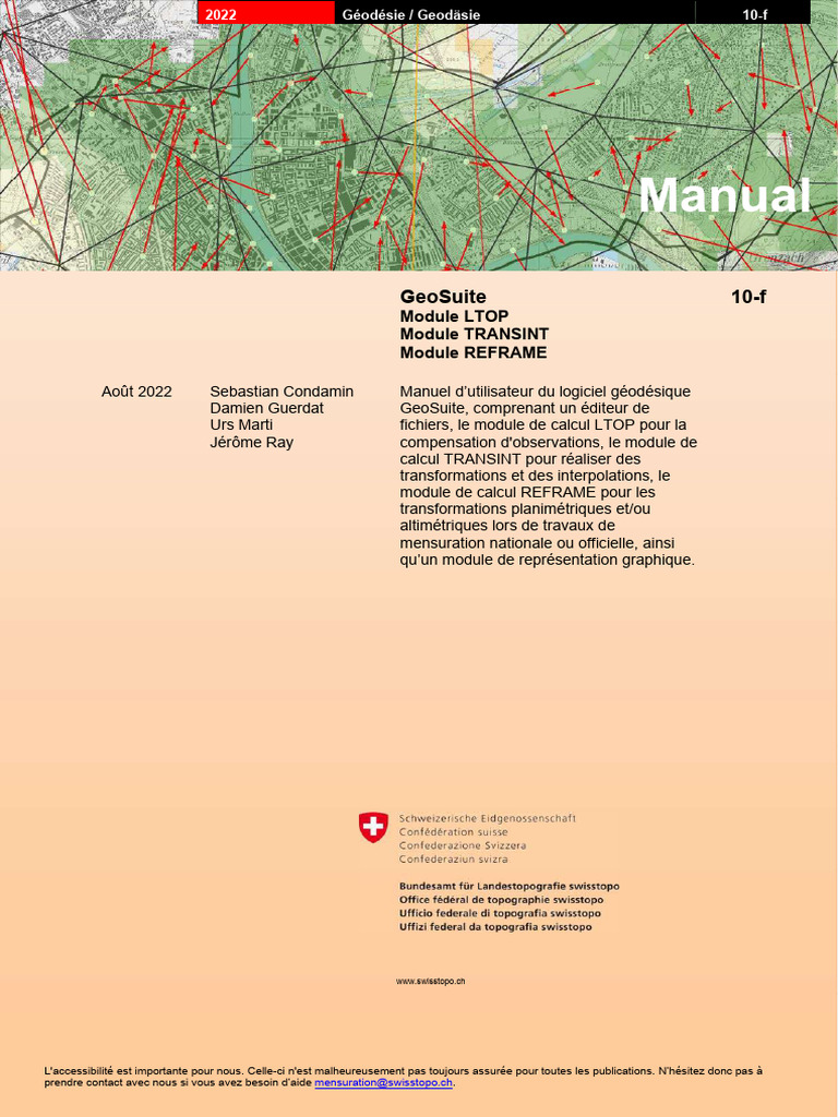 Geosuite Manual FR | PDF