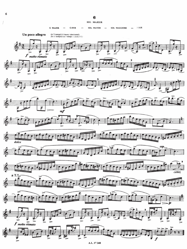 Paul Jeanjean Vol. 1 Ex. 6 | PDF