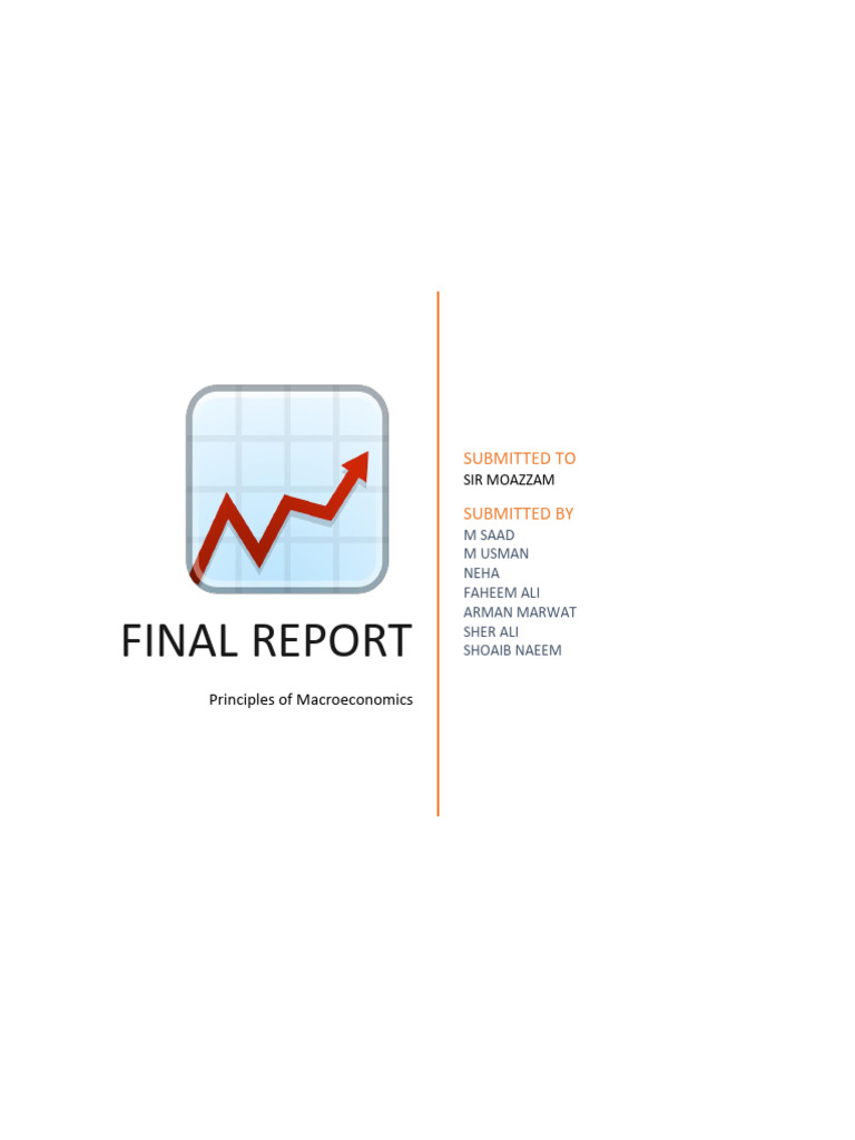 Macro Economics Final Report | PDF | Balance Of Payments | Business Cycle