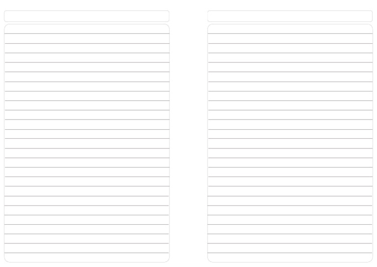 Hoja Rayada A4 | PDF