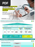 Dashboard Monitoring Implementasi SATUSEHAT | PDF