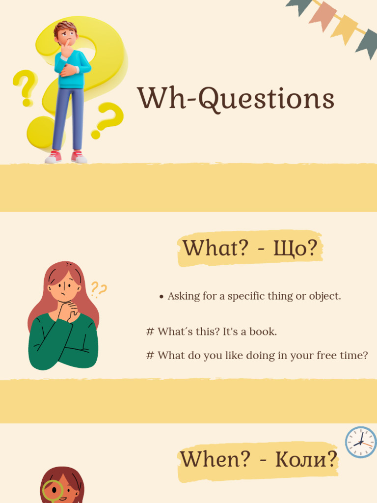 Wh Questions | PDF | Semantic Units | Cognitive Science
