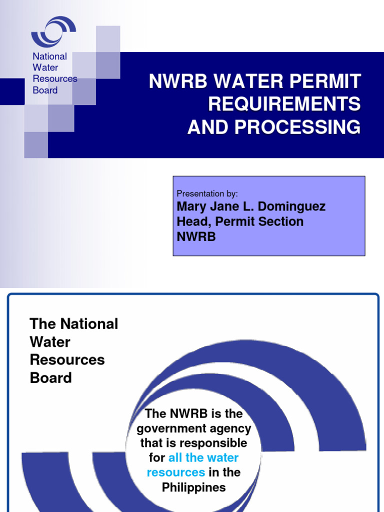 NWRB Water-Permit | Download Free PDF | Water | Government