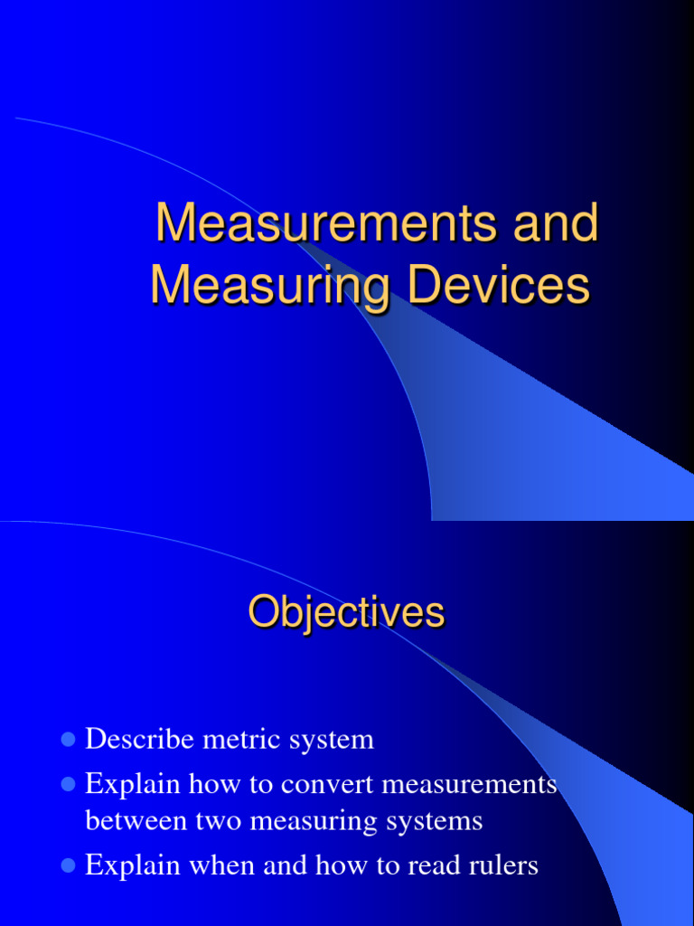 Mechanical Measurements and Measuring Devices | PDF | Foot (Unit ...