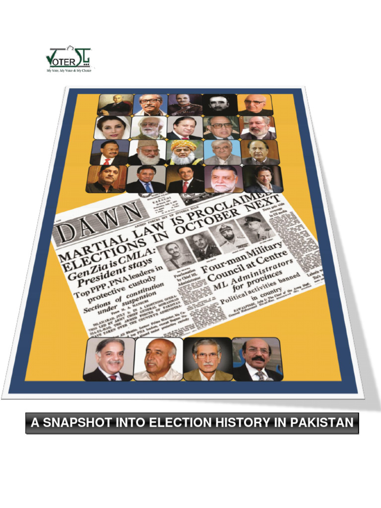 A Snapshot Into Election History in Pakistan | PDF | Muhammad Zia Ul ...