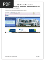 Registered Candidate Guide | PDF | User (Computing) | Password