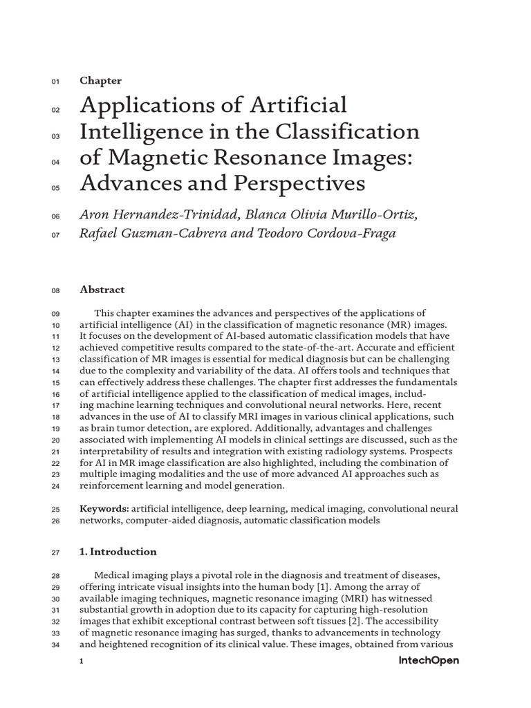 2023 CAPITULO DE LIBRO Applications-Of-Artificial-Intelligence | PDF | Sensitivity And ...