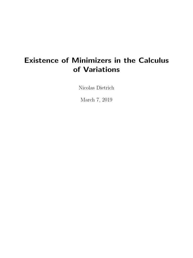 Nicholas Dietrich | PDF | Sequence | Continuous Function