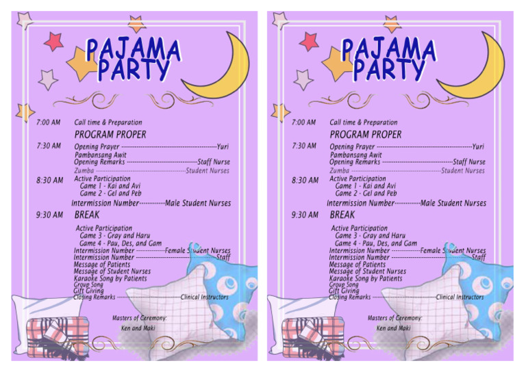 Program Pajama | PDF