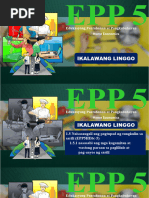 Epp5 - HE - Mod1 - Pangangalaga Sa Sariling Kasuotan | PDF