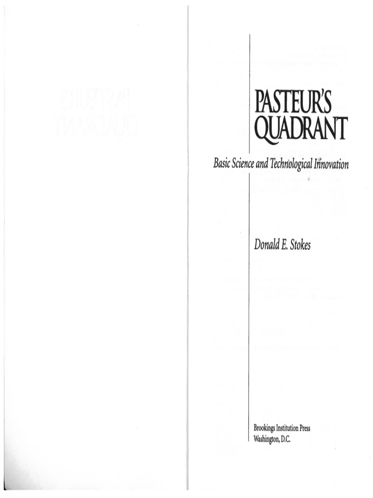 Stokes Pasteurs Quadrant | PDF