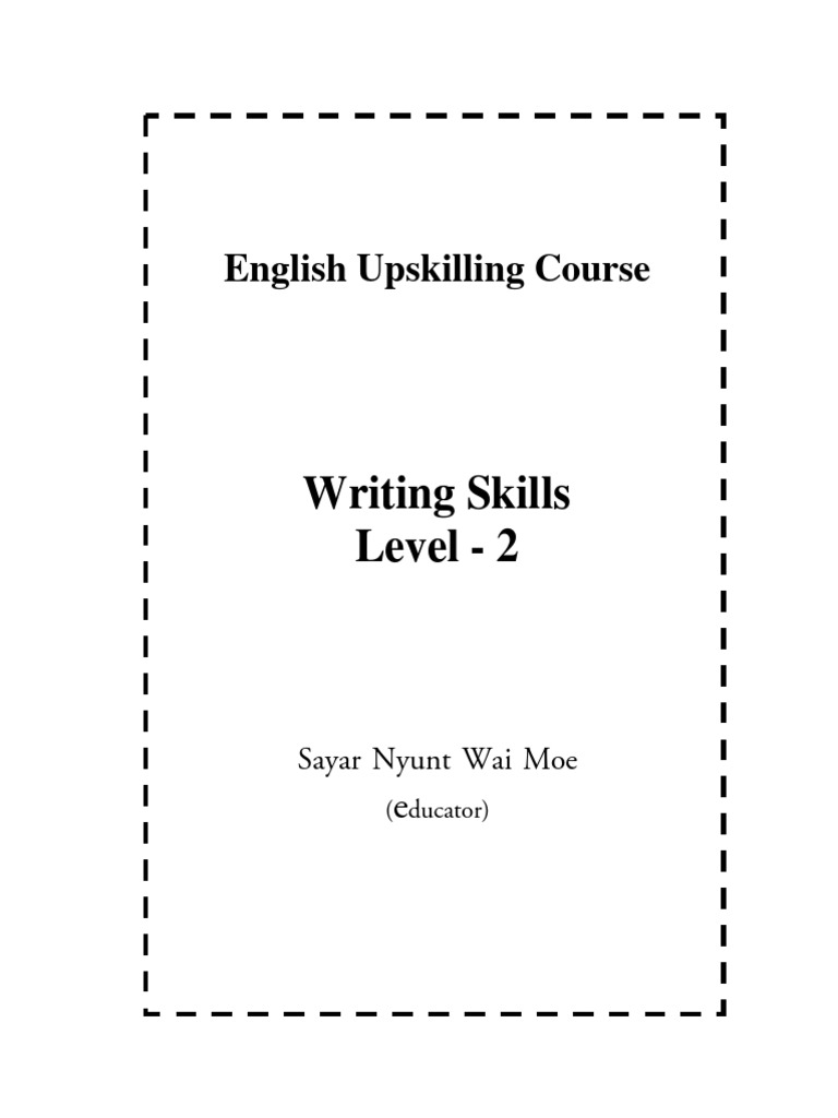 Writing Skills (Level - 2) - 1 | PDF | Subject (Grammar) | Clause