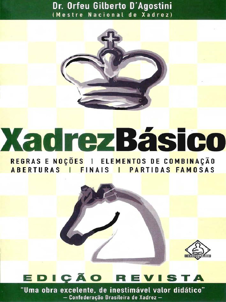 XADREZ BÁSICO (O Melhor Livro Didático de Xadrez Brasileiro) 3 | PDF