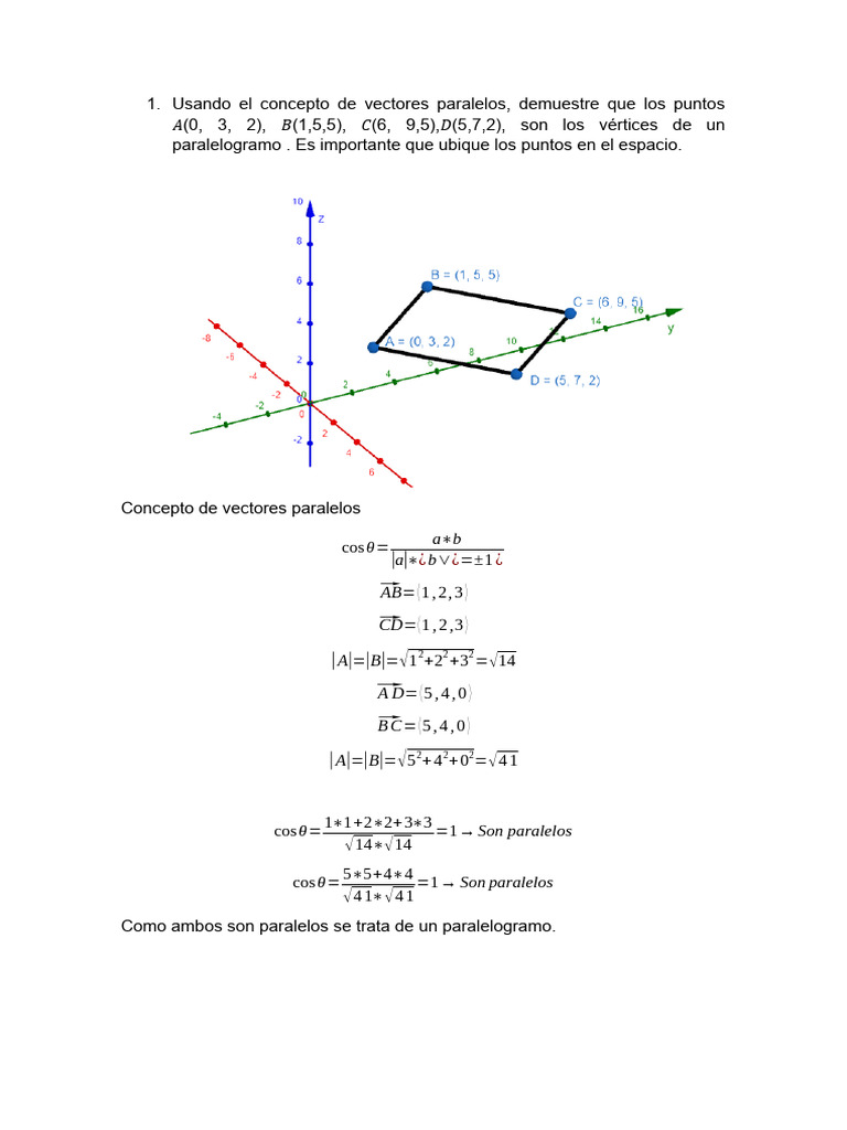 VECTORIAL | PDF | Vector Euclidiano | Geometria clasica