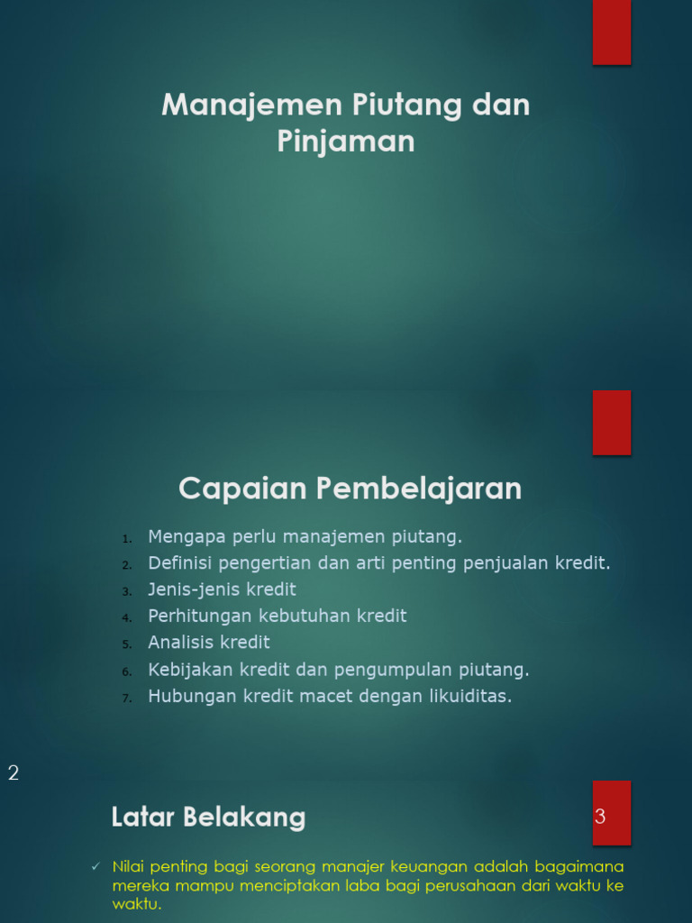 Pertemuan MKII - 11 | PDF | Bisnis | Pengelolaan Keuangan & Uang