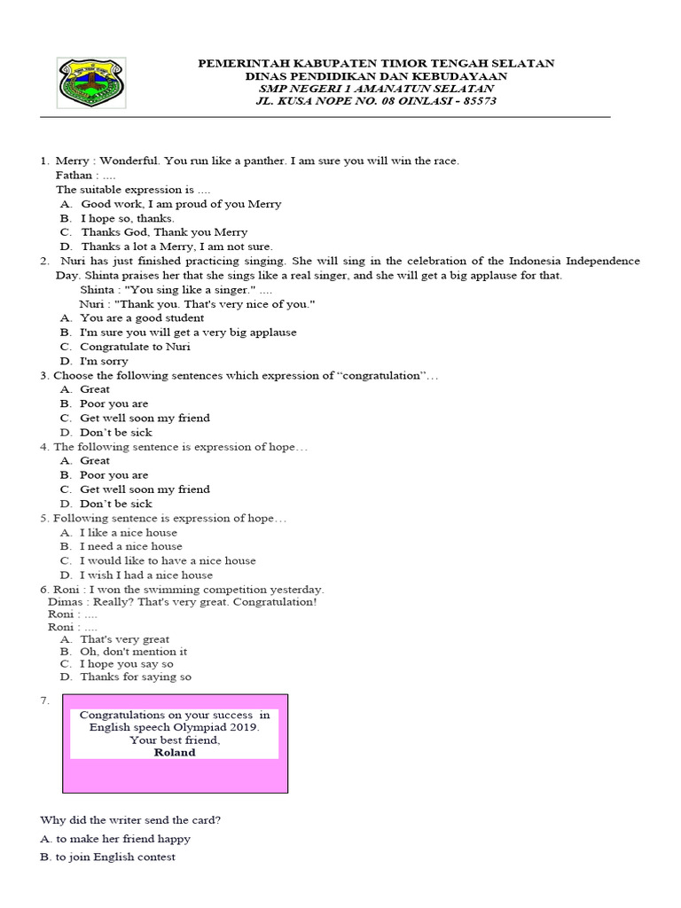 Master Soal Bing | PDF | Cakes | Breads