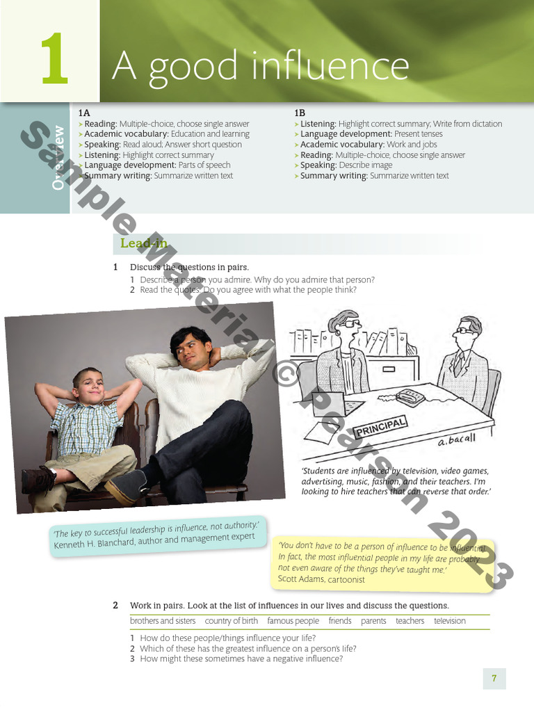 Expert PTE Academic B1 U1 - Coursebook | PDF | Motivation | Motivational