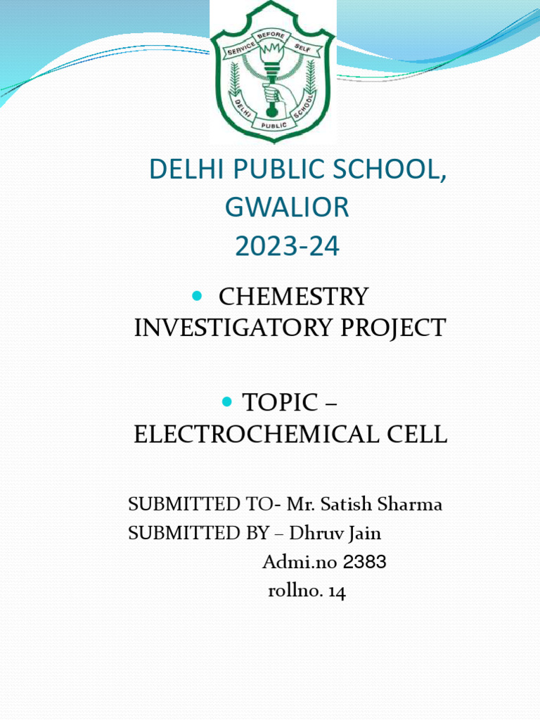 Investigatory Project. Dhruv PDF | PDF