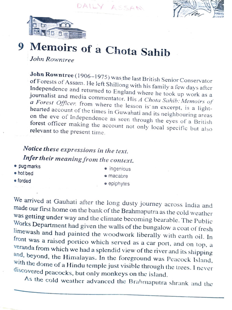 9 Memoirs of A Chota Sahib | PDF