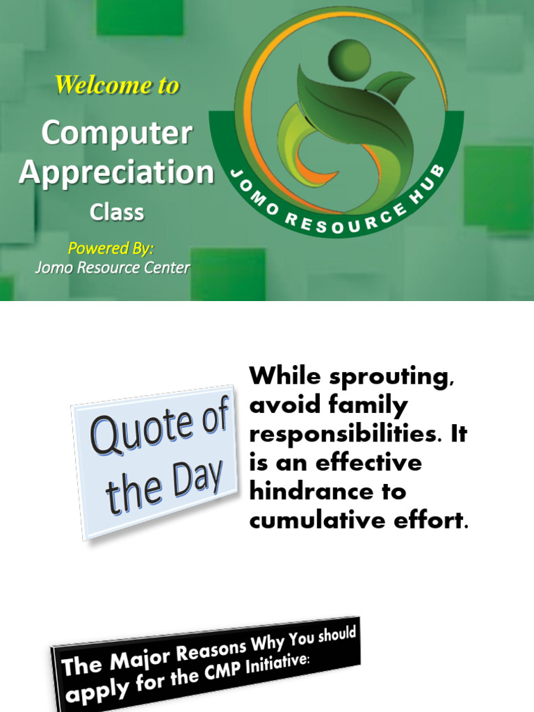 02 Computer Appreciation | PDF | Solid State Drive | Laptop