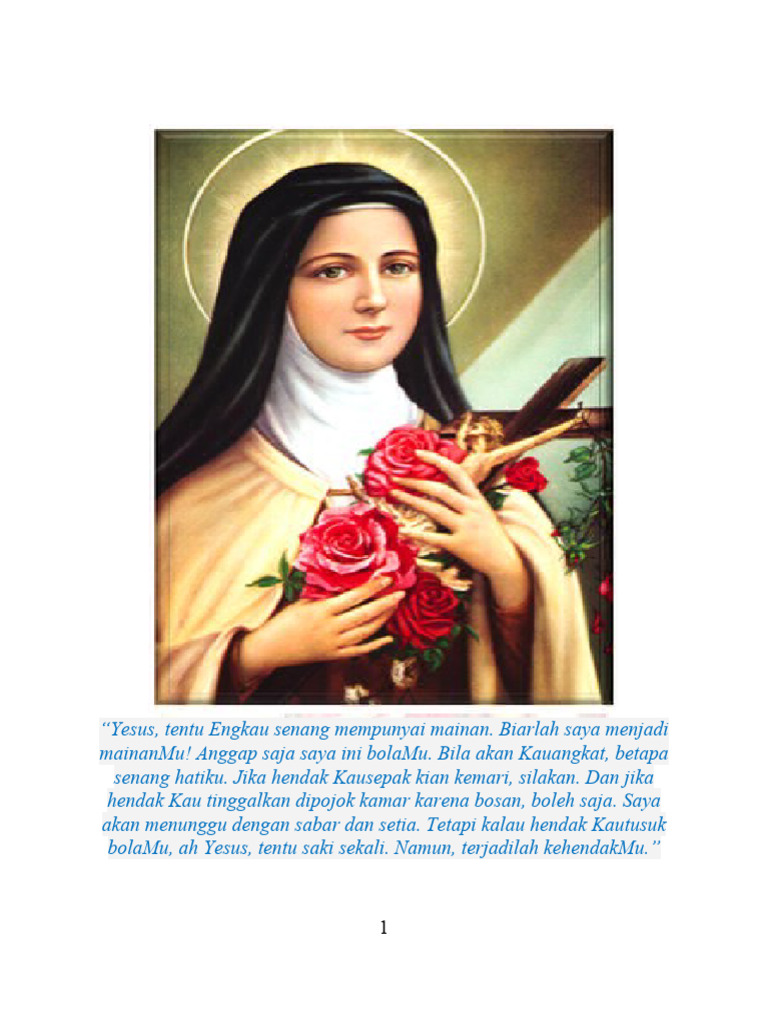 Teks Misa Pesta Nama 01 Oktober 2022 | PDF | Filsafat