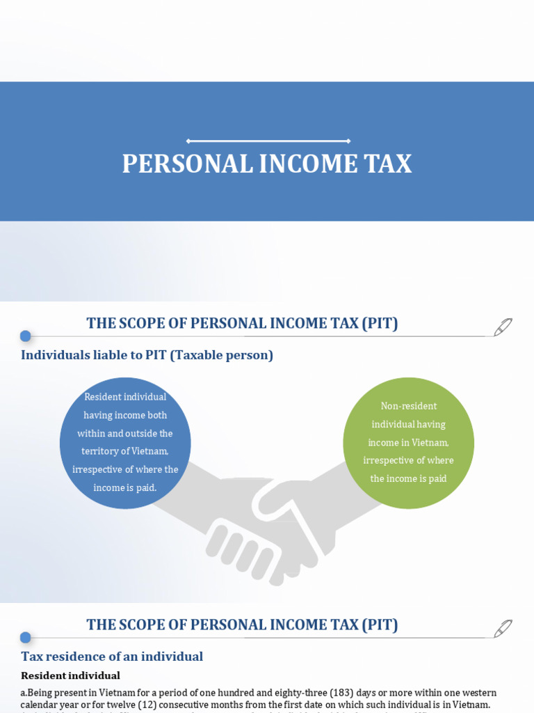 Personal Income Tax | PDF