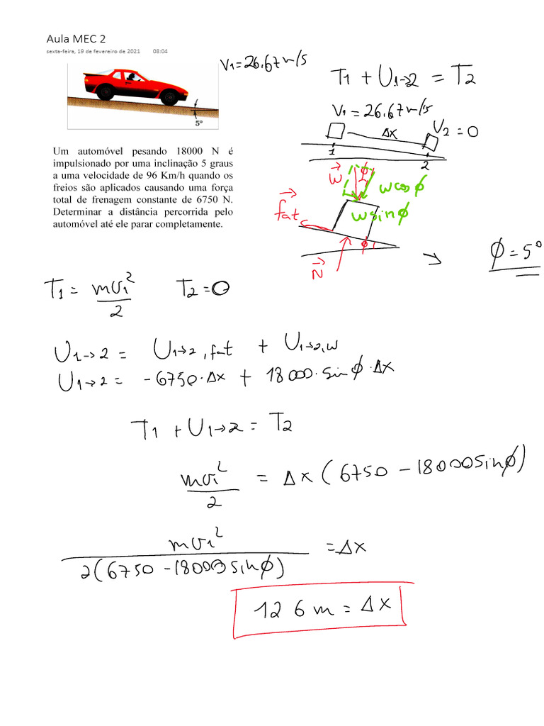 AULA - 7 - EXERCICIOS Parte 2-1 | PDF