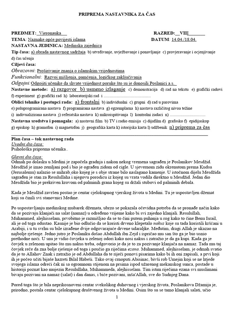 VIII_23_Razvoj zajednice muslimana, 93 | PDF