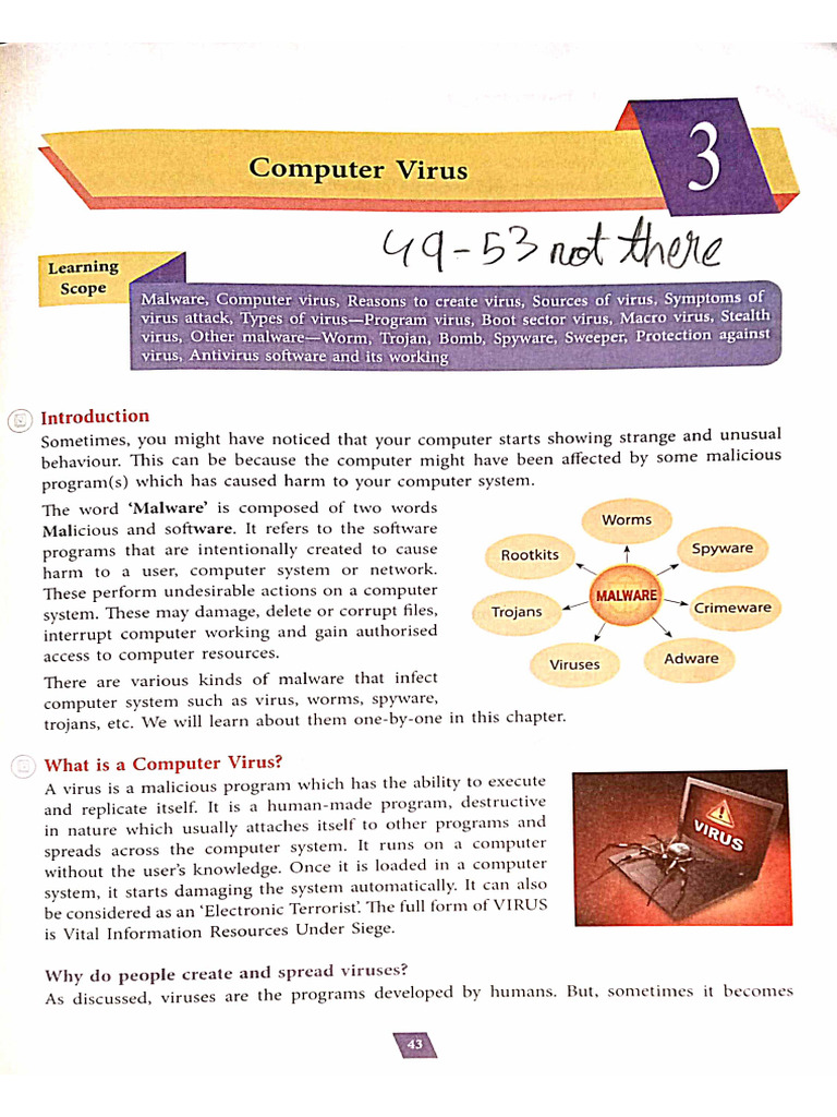 Computer Virus Class | PDF