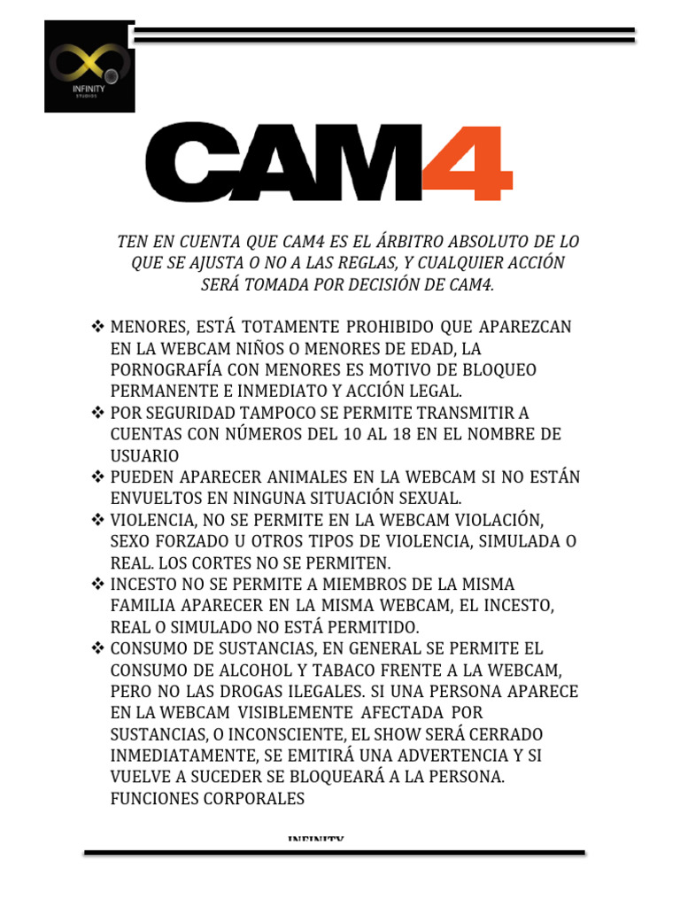 Cam4 Normas | PDF